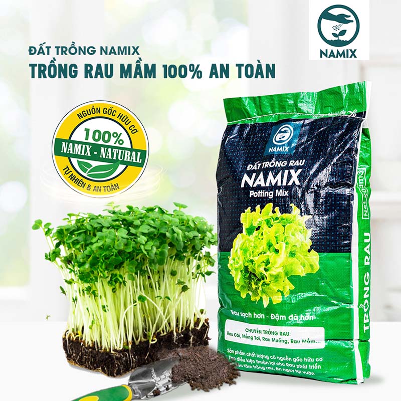 Đất sạch dinh dưỡng - Cửa hàng Vật tư nông nghiệp Leo Lyn Garden