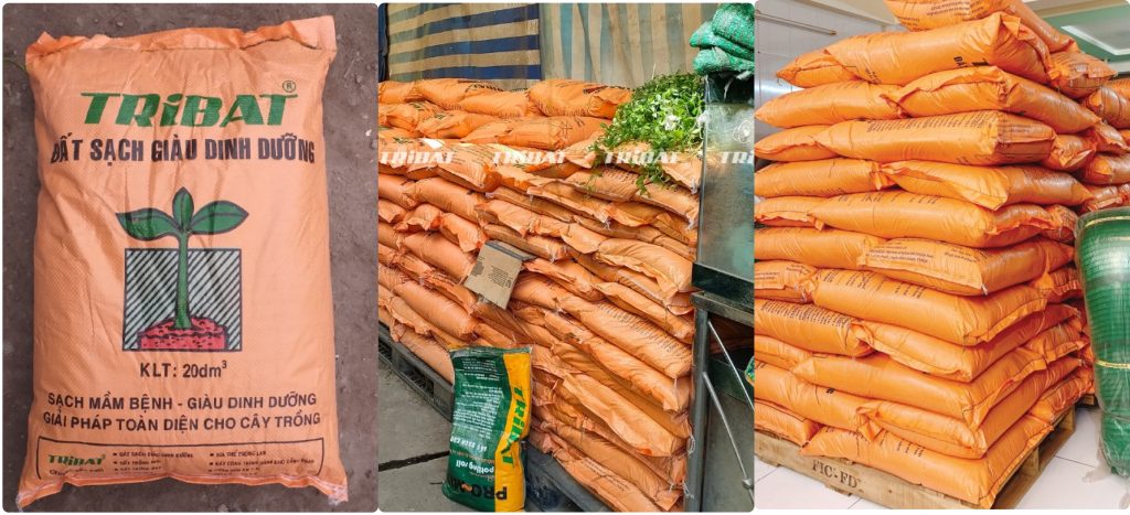 Đất sạch Tribat giàu dinh dưỡng - đất sạch, đất mùn trồng cây bao 20dm3 (khoảng 10kg) - Cửa hàng ...