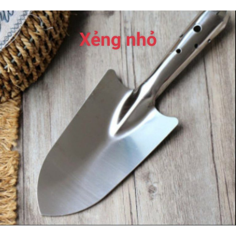 Xẻng Làm Vườn Cầm Tay - Xẻng Inox cỡ to, nhỏ - Cửa hàng Vật tư nông nghiệp Leo Lyn Garden