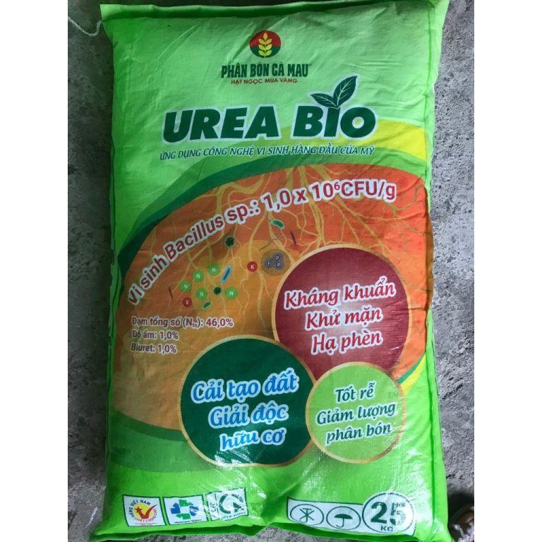 Đạm xanh Urea Bio Cà Mau, đạm xanh hạt to ứng dụng công nghệ vi sinh ...